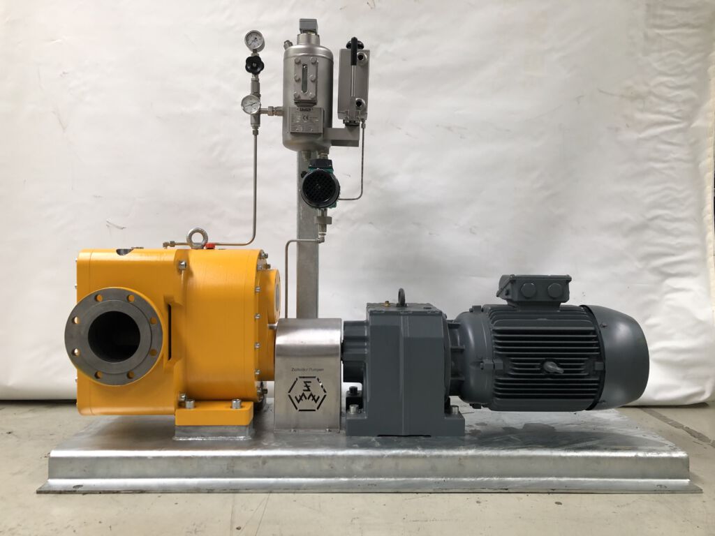 Zusammenarbeit von Lederle/Hermetic mit Transflow zum Ersatz von nicht ...